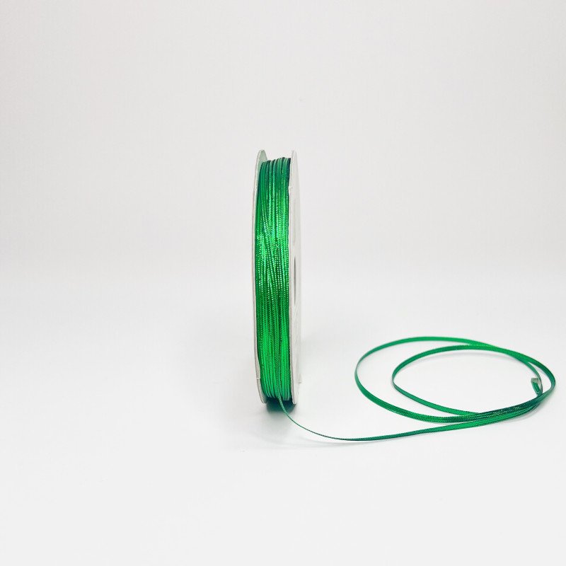 CINTA GALON VERDE 3mm x 25yd